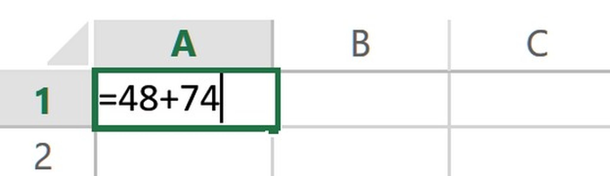 Cómo crear fórmulas simples en Excel