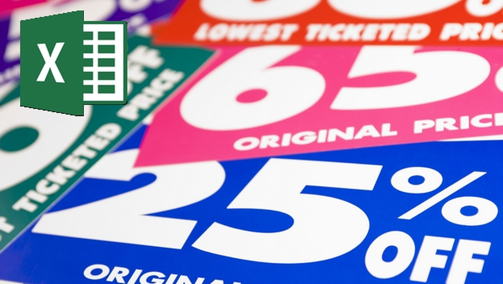 Cómo usar el porcentaje de descuento en Excel