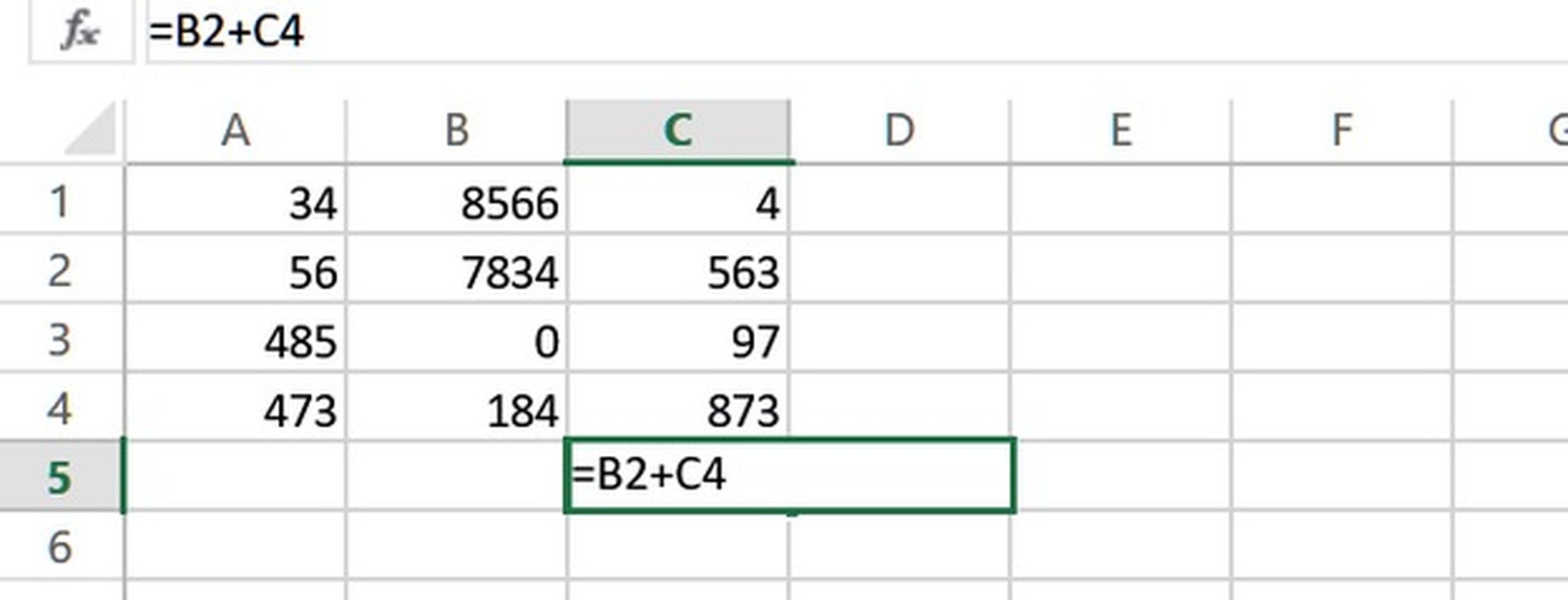 Cómo crear fórmulas simples en Excel