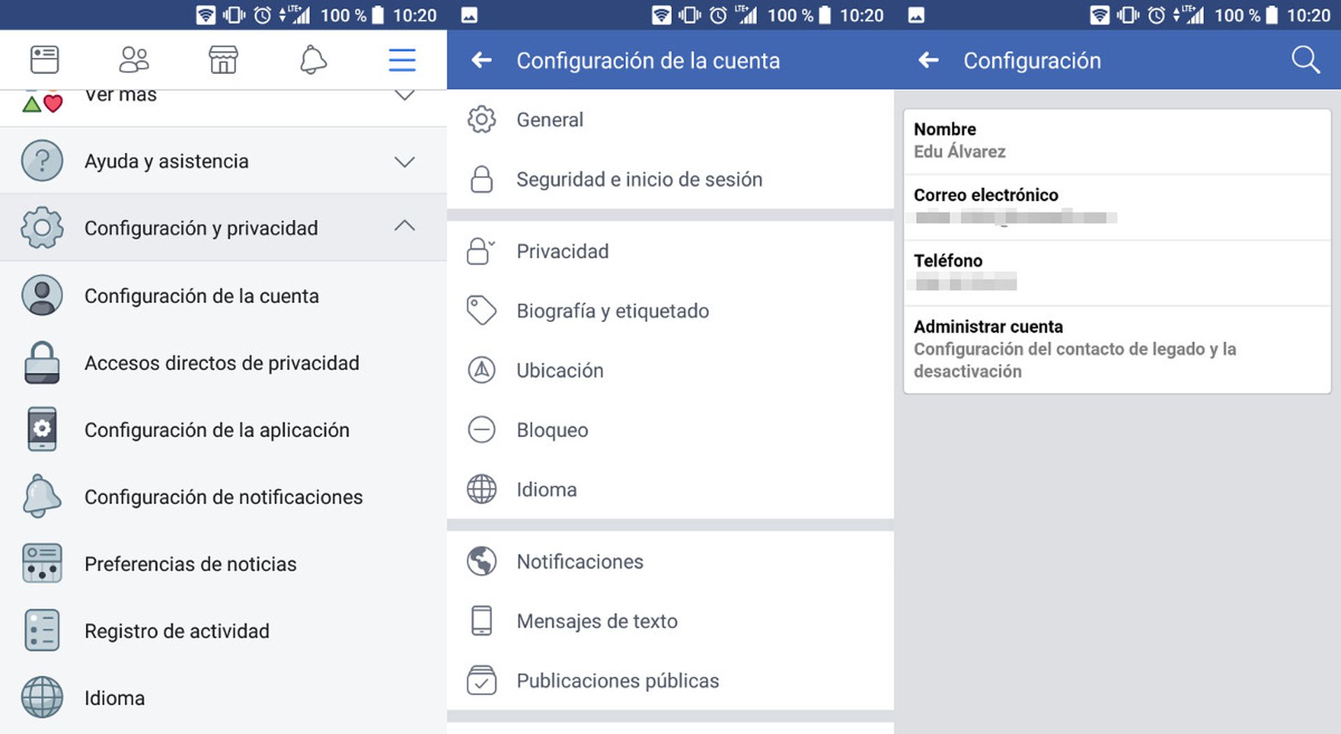 Cómo desactivar o eliminar una cuenta de Facebook