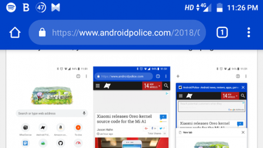 Así será la nueva interfaz de Google Chrome en Android