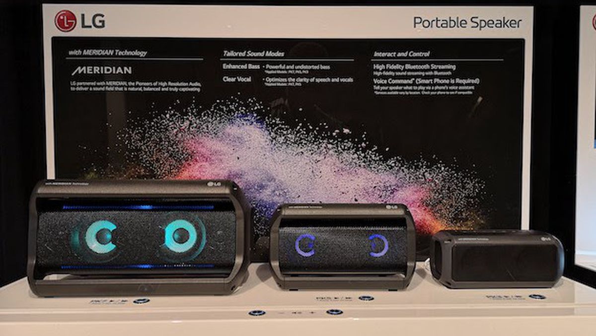 Así es la apuesta Hi-Res de LG y Meridian: 4 altavoces y 1 barra de ...