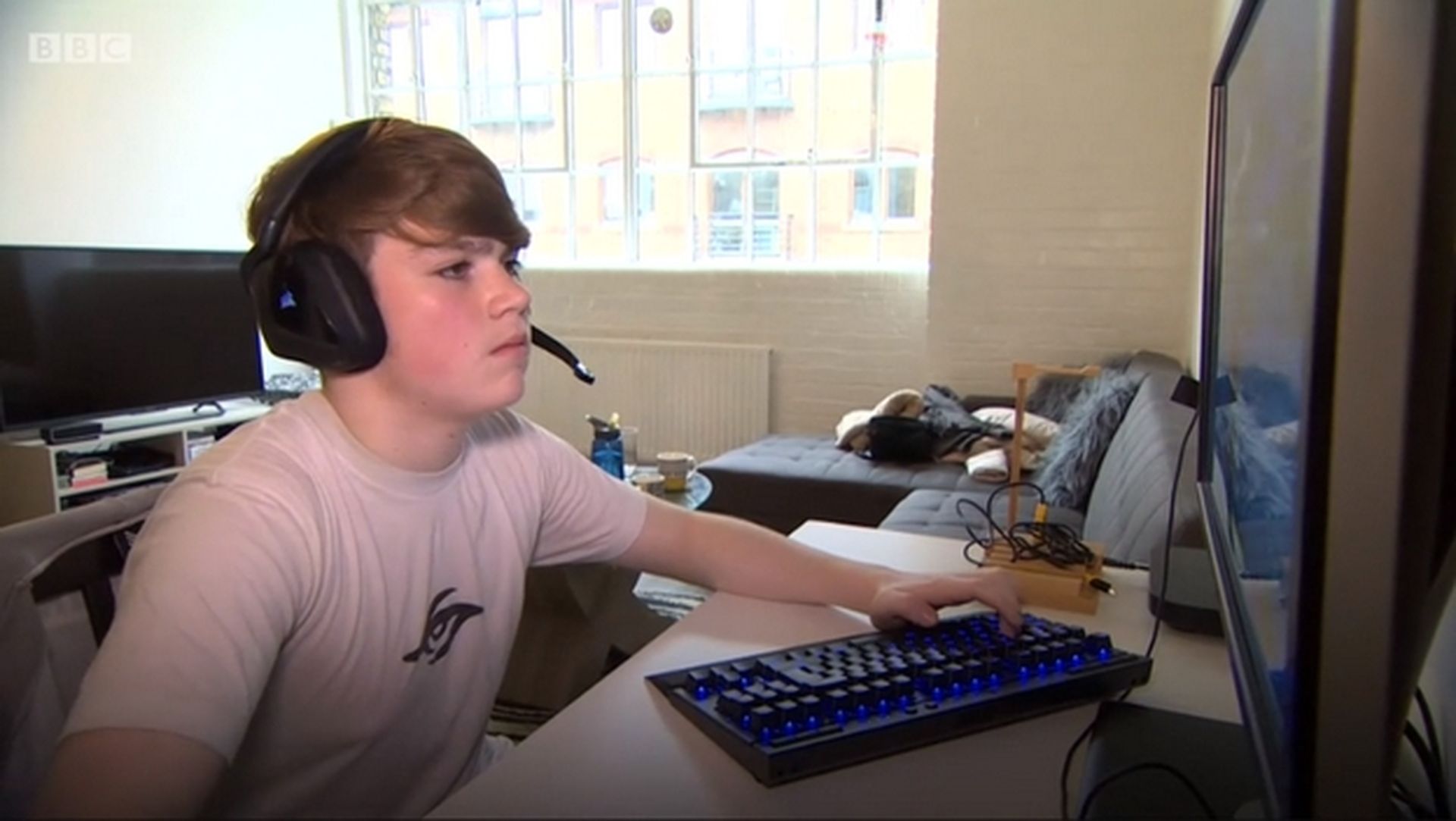 Kyle Jackson, 13 años, el jugador profesional más joven de Fortnite