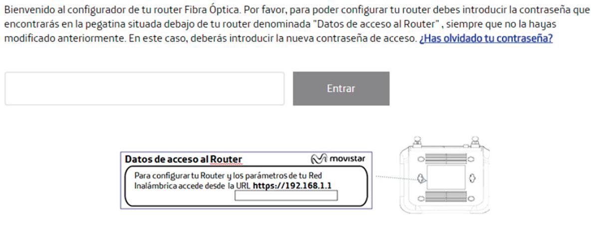 Cómo cambiar la contraseña del router Mitrastar de Movistar