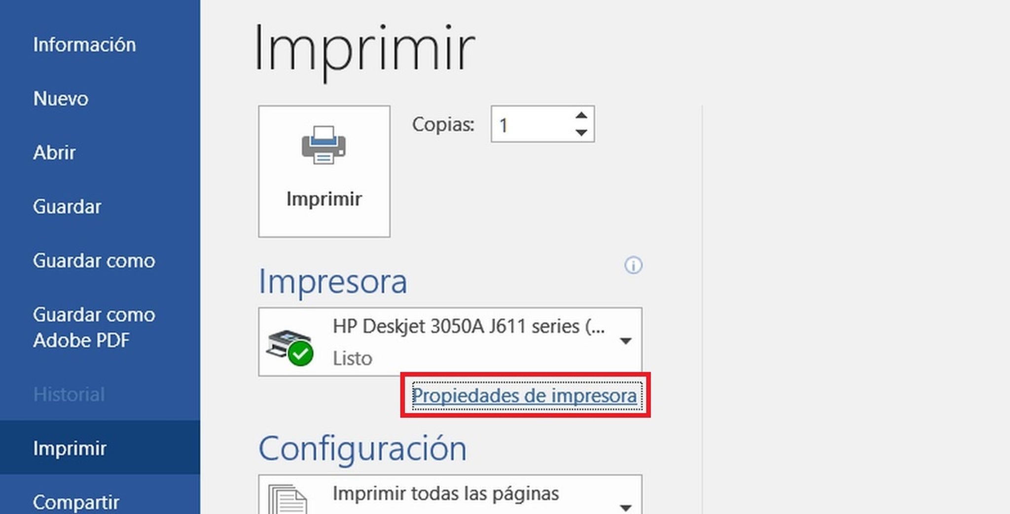 Cómo imprimir una imagen en cuatro hojas en Word