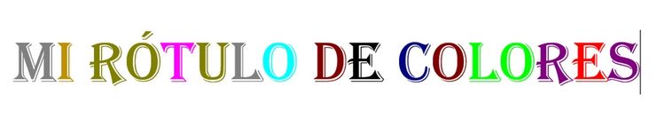 Cómo pintar letras de colores en Word