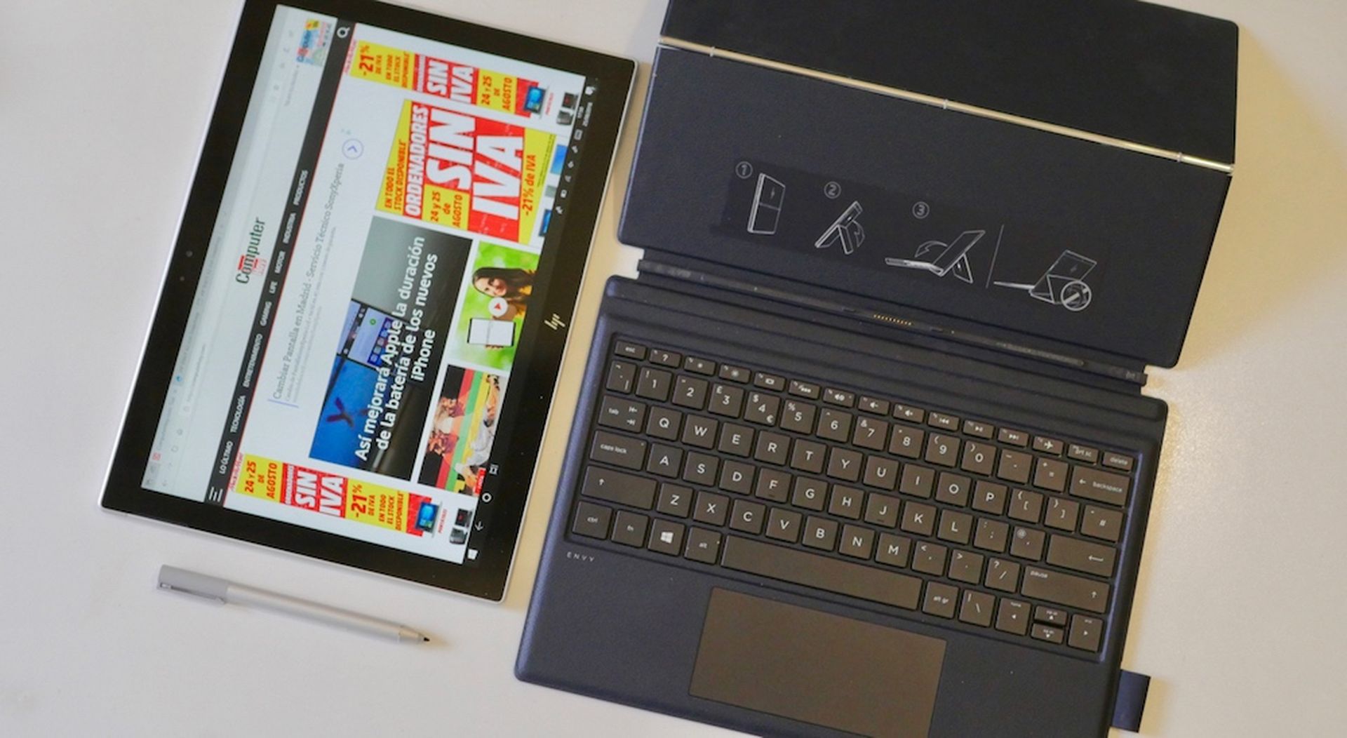HP ENVY X2 con Snapdragon 835, análisis y opinión