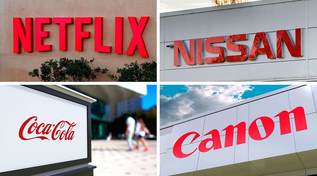 ¿Por qué hay tantos logotipos rojos? Este es el motivo