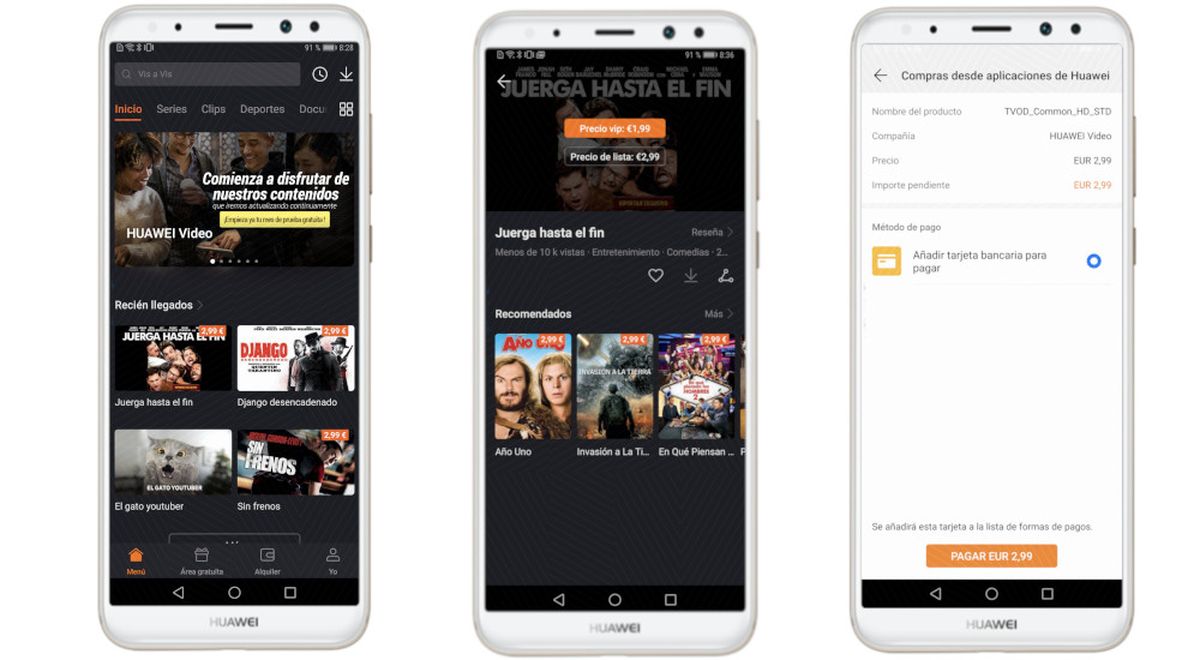 Huawei Video, apuntando al corazón de Netflix, HBO y Amazon Video