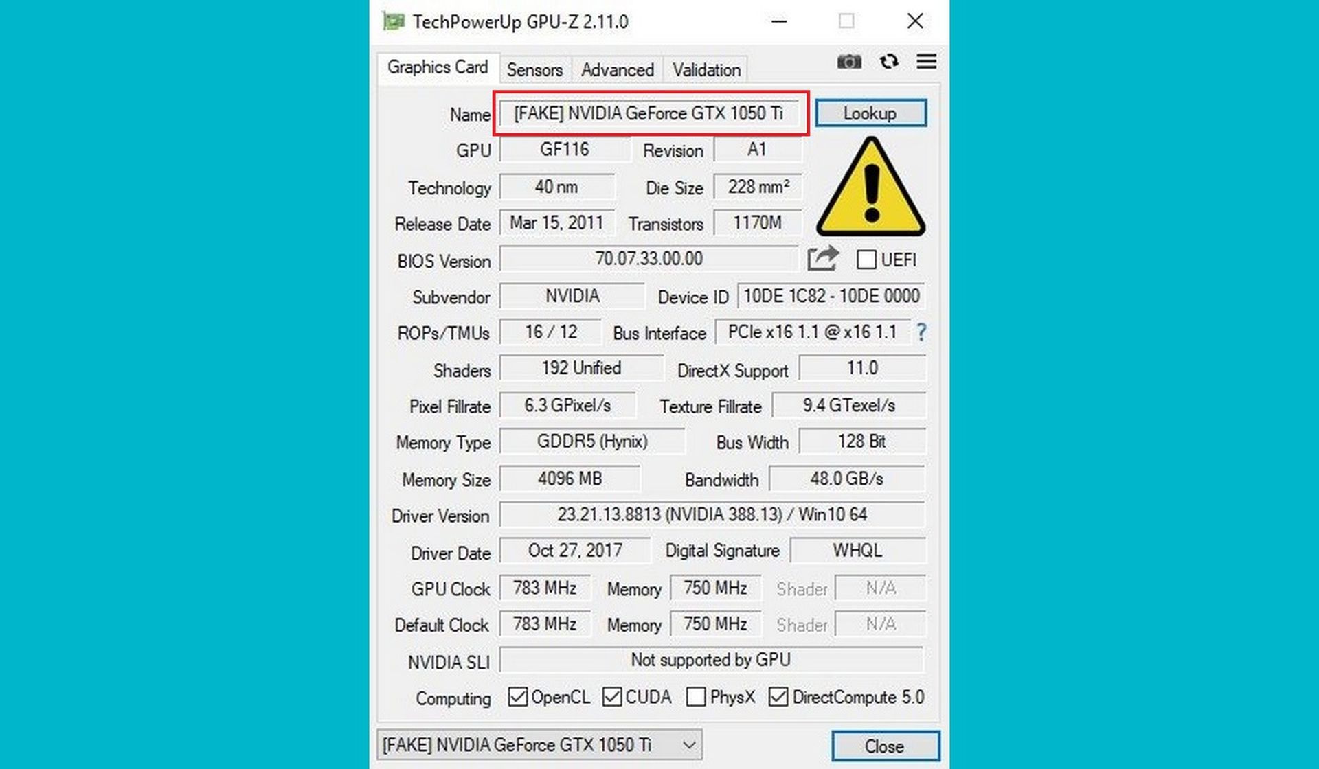 Cómo detectar si tu tarjeta gráfica es falsa