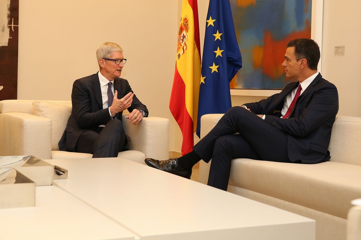 Así ha sido el paso de Tim Cook por España