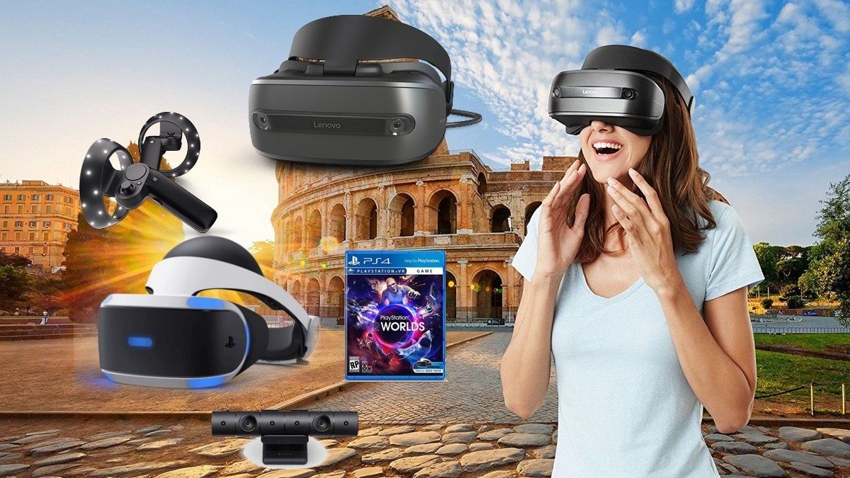 Gafas de Realidad Virtual Lenovo Explorer por 150 euros, PS VR y Oculus en Black Friday