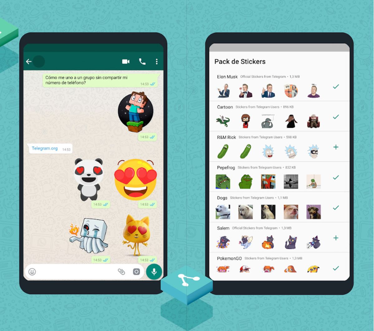Los mejores stickers de WhatsApp que puedes probar