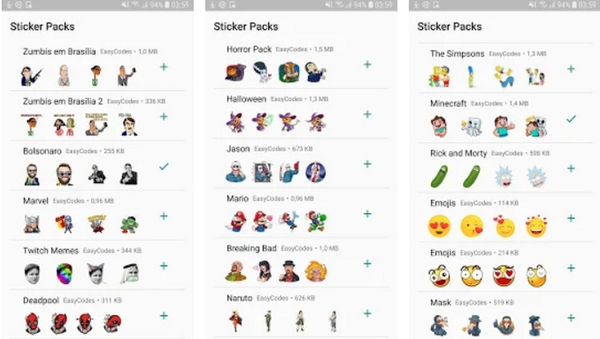 Los mejores paquetes de stickers gratis para WhatsApp