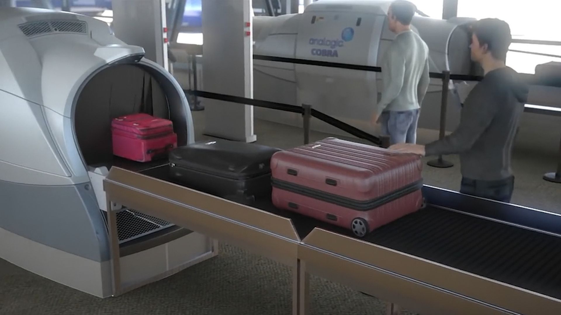 Cobra Checkpoint CT: seguridad mejorada, más rápida, en los aeropuertos