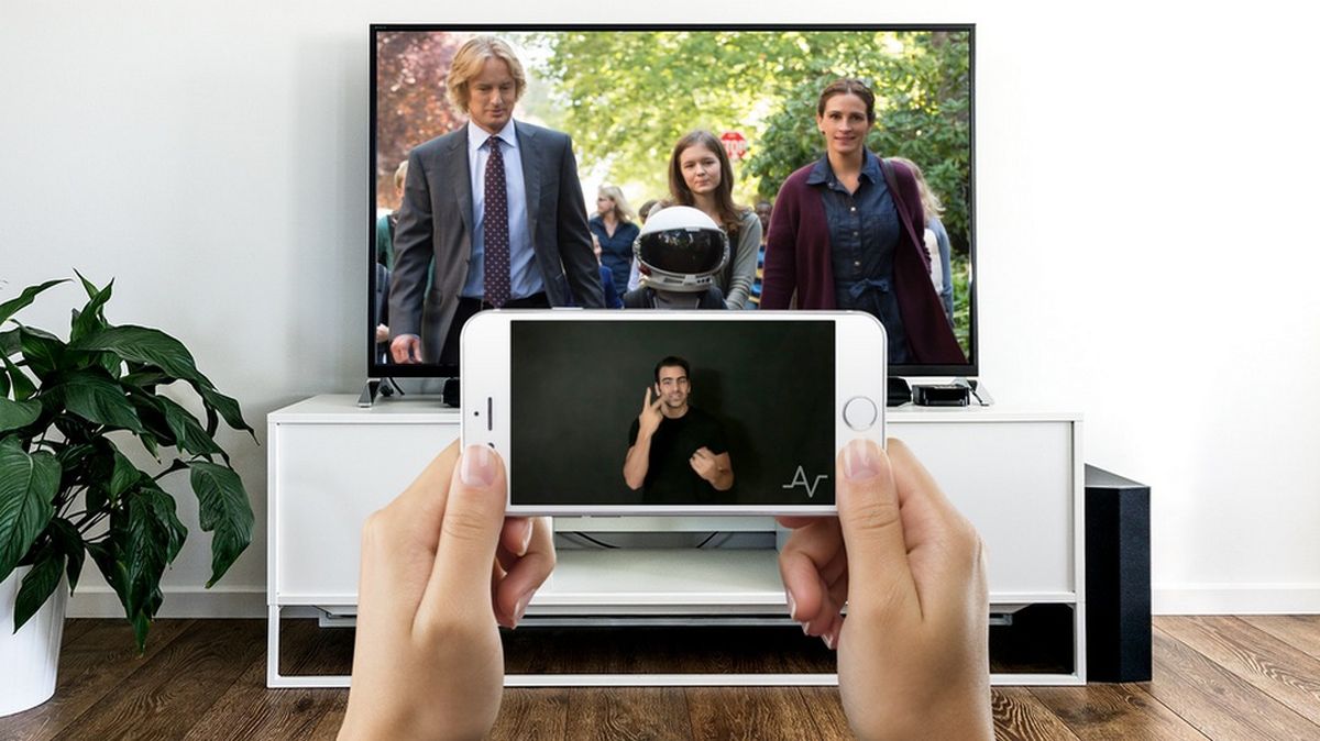 Llegan las películas con lenguaje de signos a través del móvil