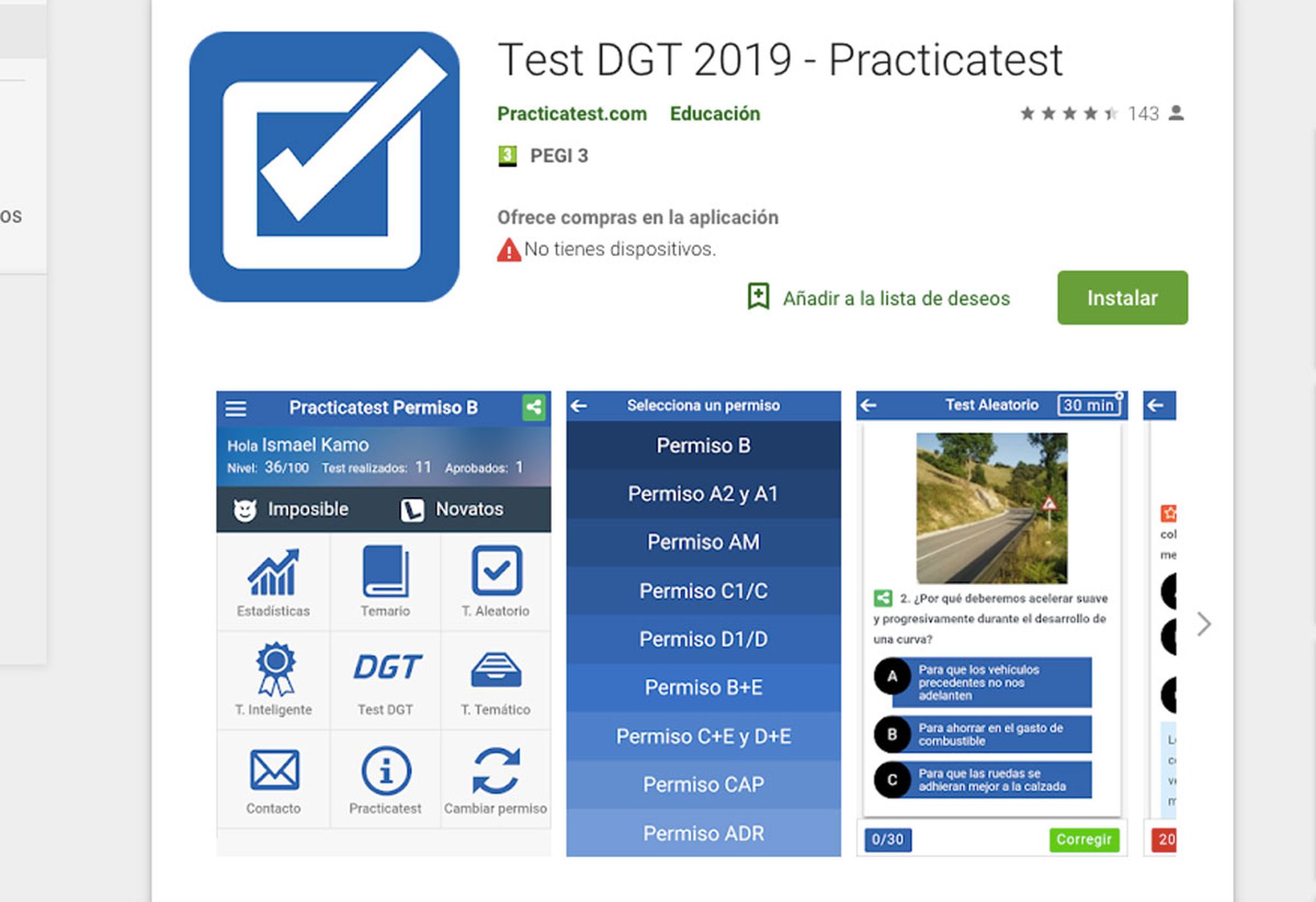 Las 5 mejores aplicaciones para hacer tests del carné de conducir