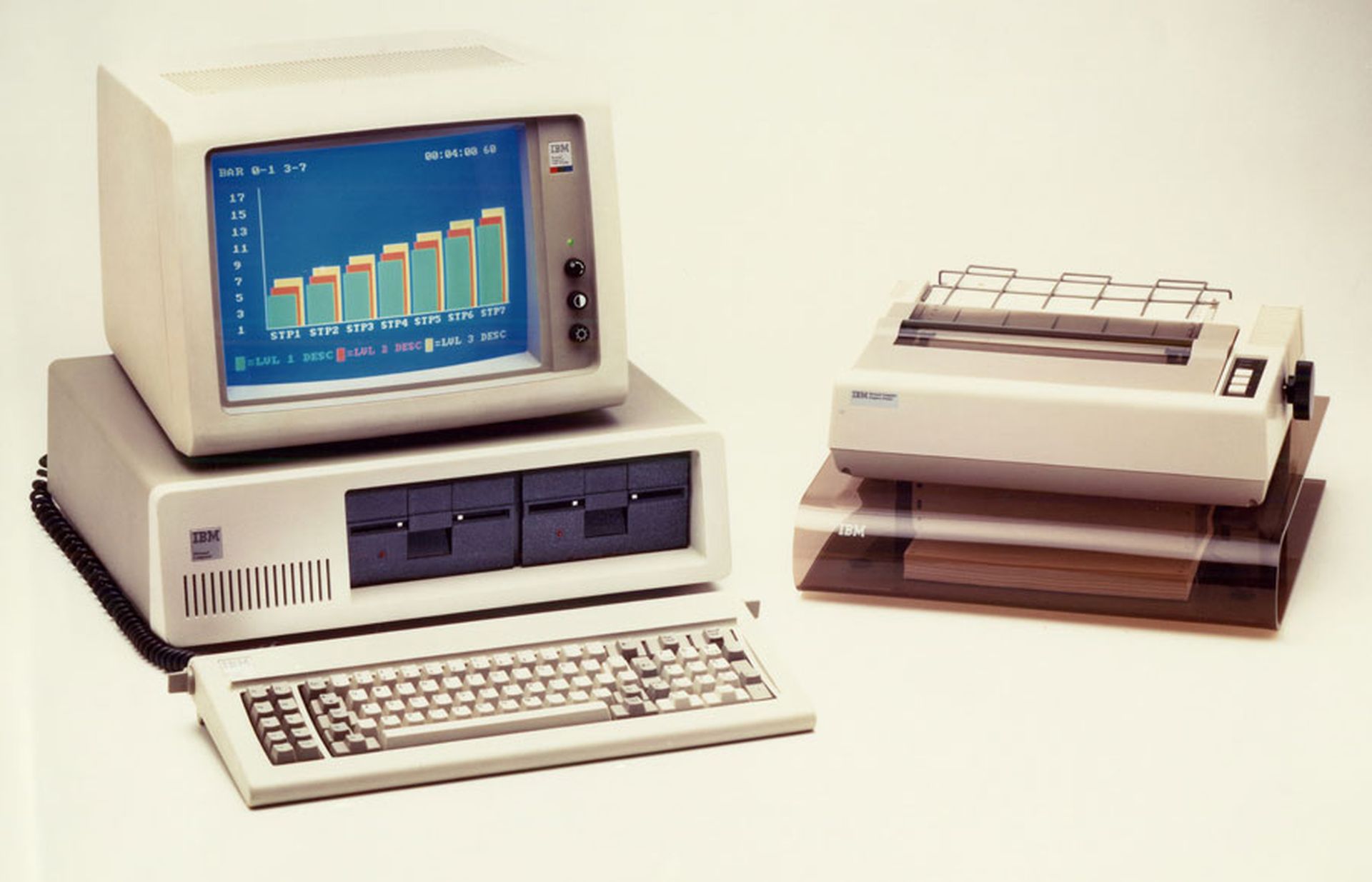 El mítico IBM PC cumple 40 años, inició la revolución doméstica y ...