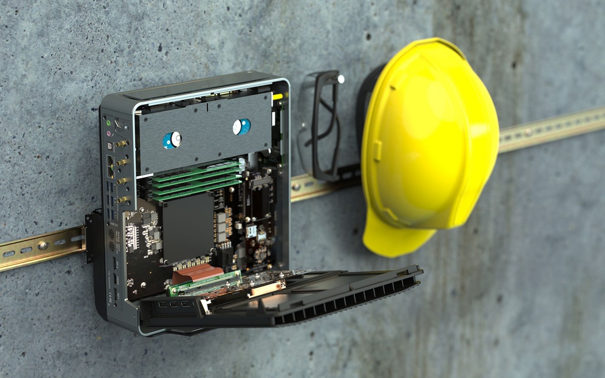 CompuLab Airtop3, el PC robusto para trabajos peligrosos