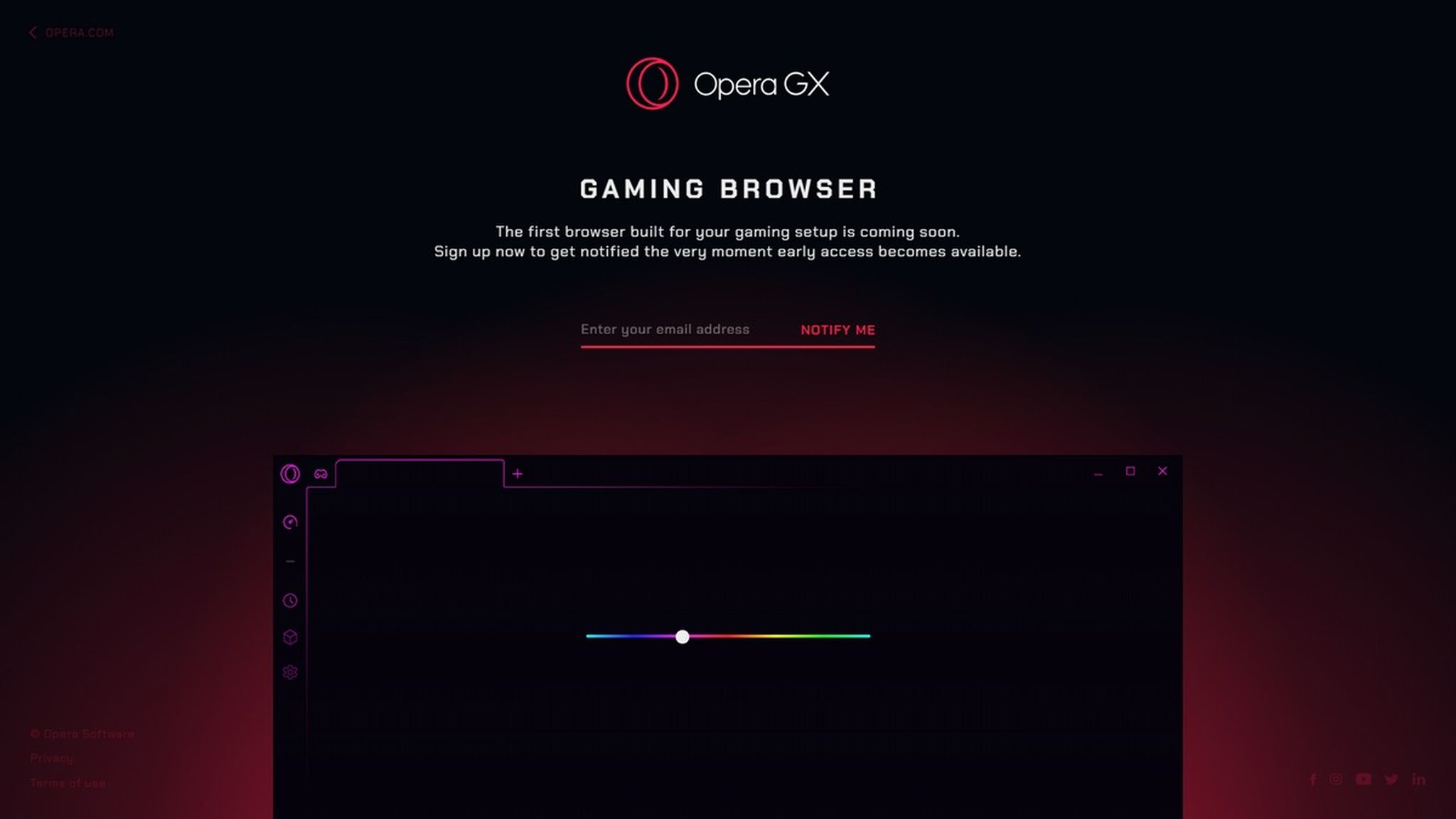 Opera GX, el primer navegador diseñado para gaming