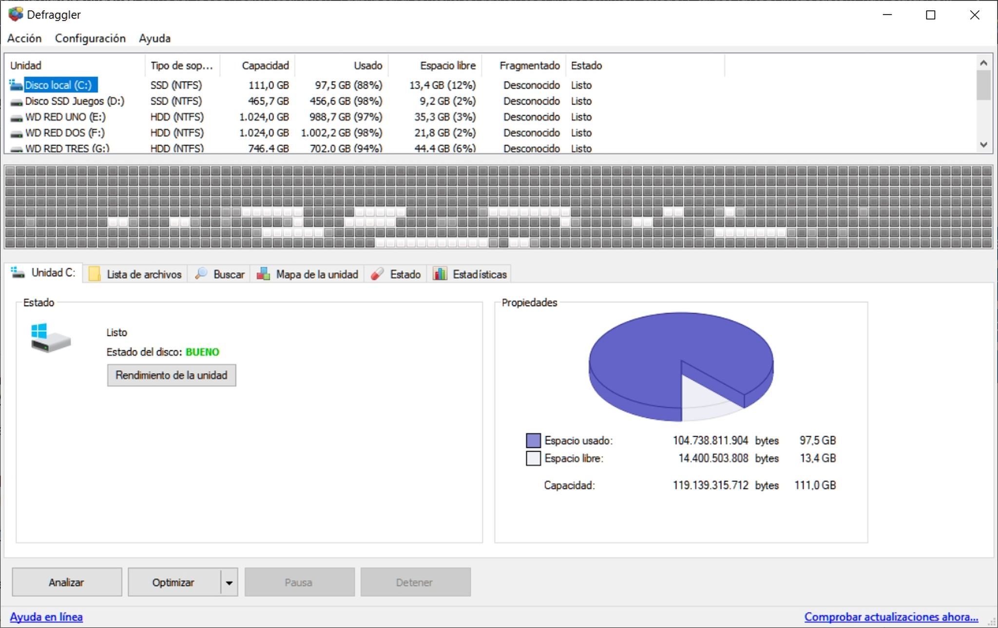 Los mejores desfragmentadores de disco duro de 2019