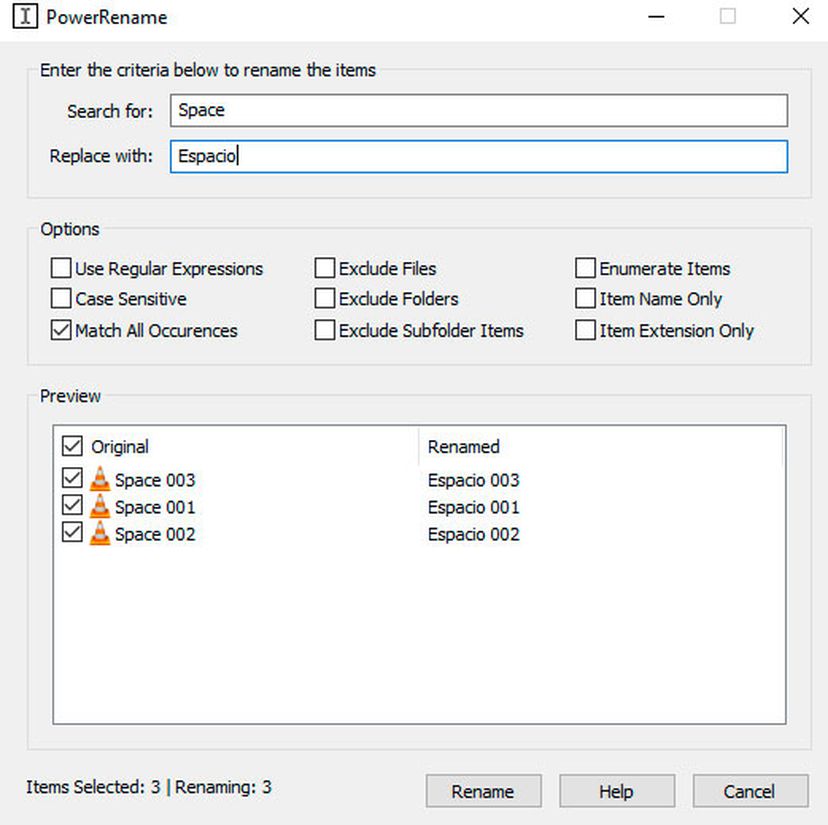 PowerRename, la PowerToy para renombrar varios archivos a la vez en ...