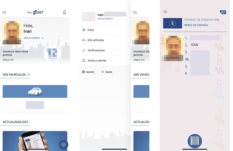 Así es la nueva app de la DGT que te permite llevar el carné en el móvil