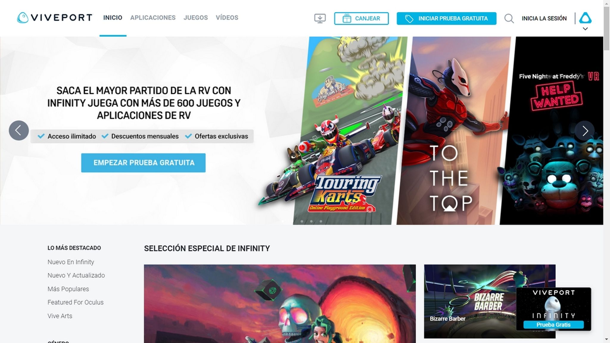 Juega a más de 750 juegos y aplicaciones de realidad virtual gratis ...