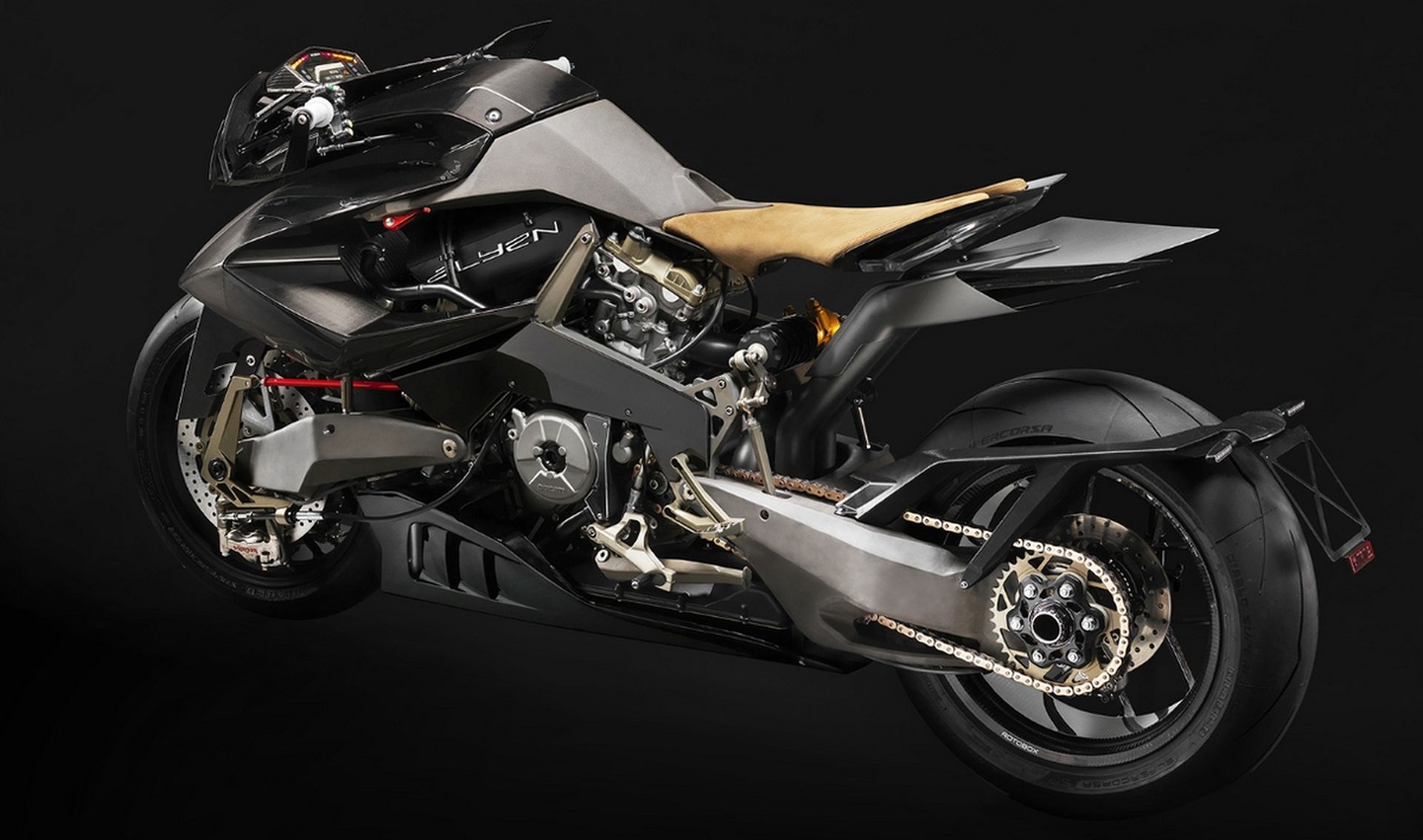 Vyrus Alyen, la moto alienígena