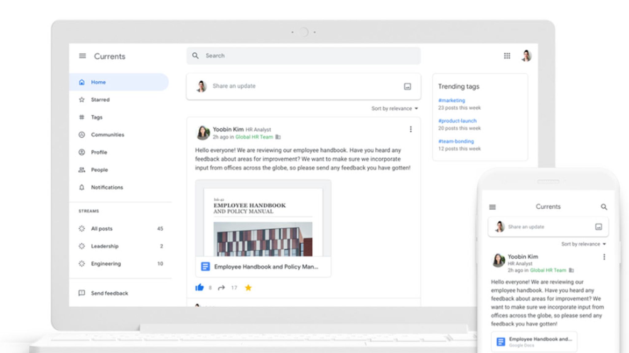 Google Currents reemplazará a Google+ en julio
