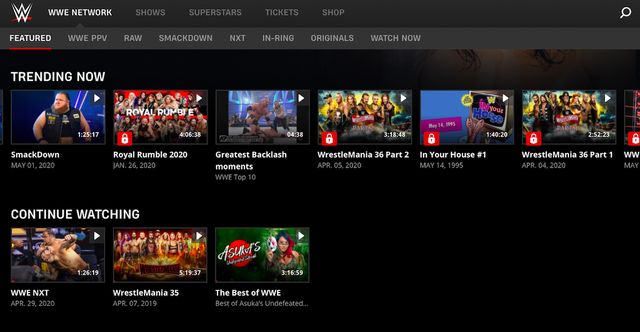 Cómo ver WWE gratis con más de 15.000 contenidos