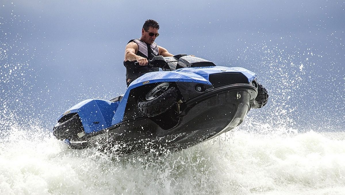 Quadski XL, el quad anfibio gigante para dos personas