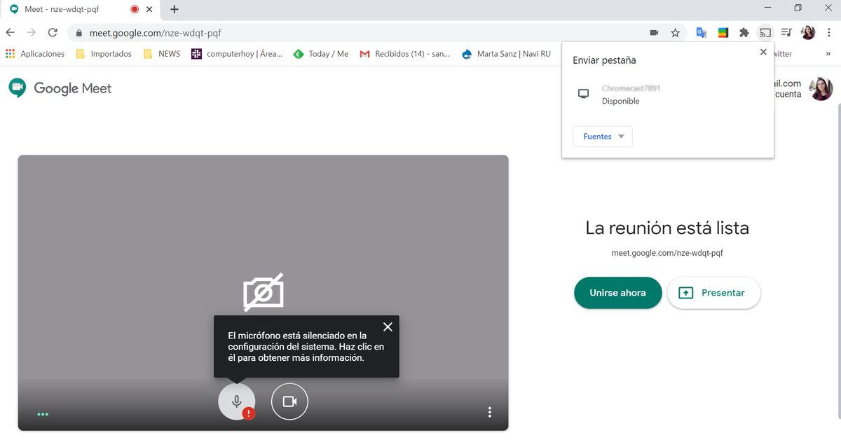 Google Meet ya es compatible con Chromecast: proyecta tus reuniones en ...