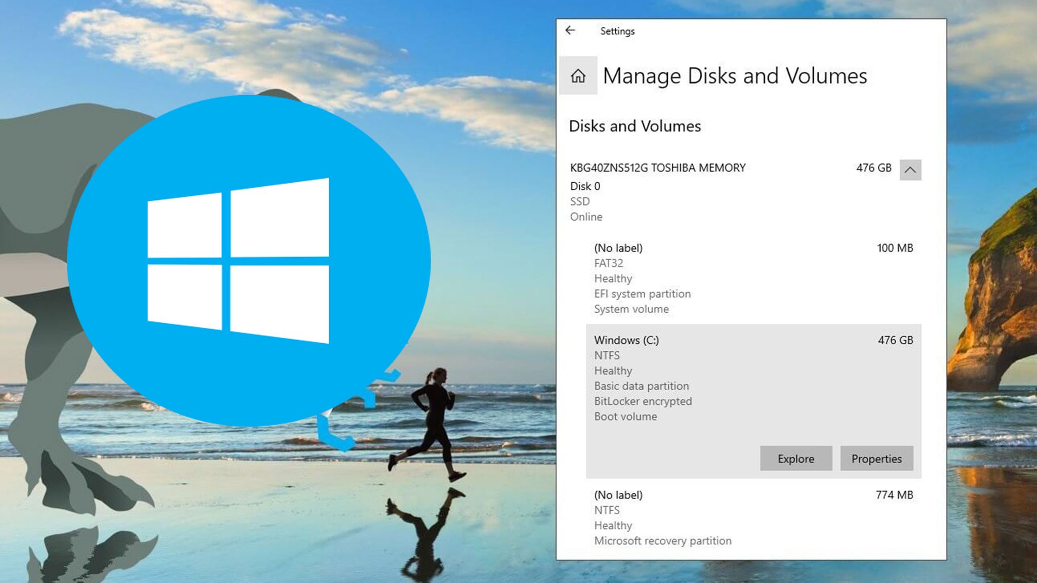 El administrador de discos de Windows 10 se renovará en una próxima ...