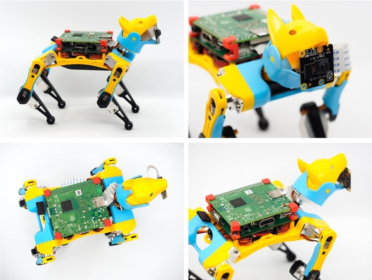 Este perro robot programable es capaz de caminar y hacer piruetas con ...