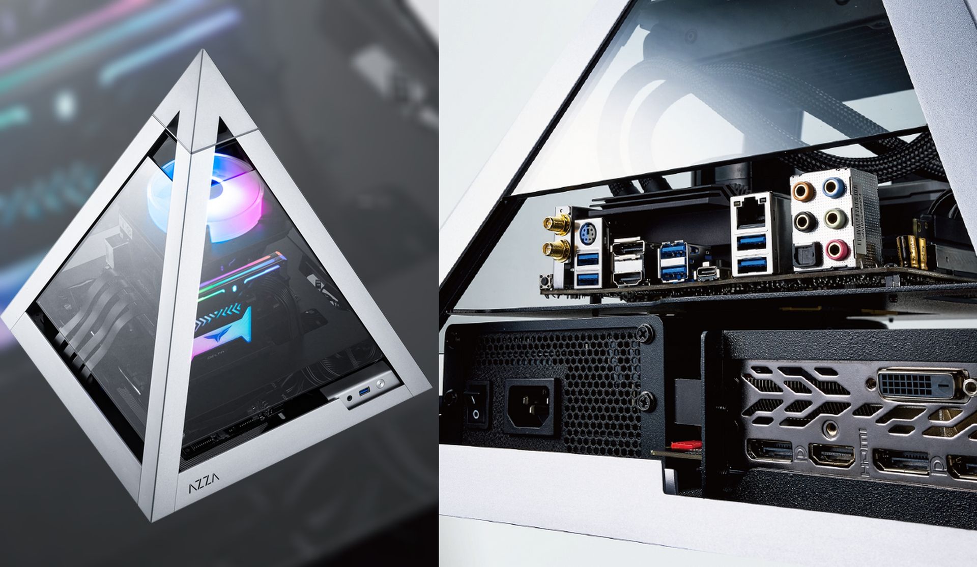 Ya puedes montarte tu PC con forma de pirámide