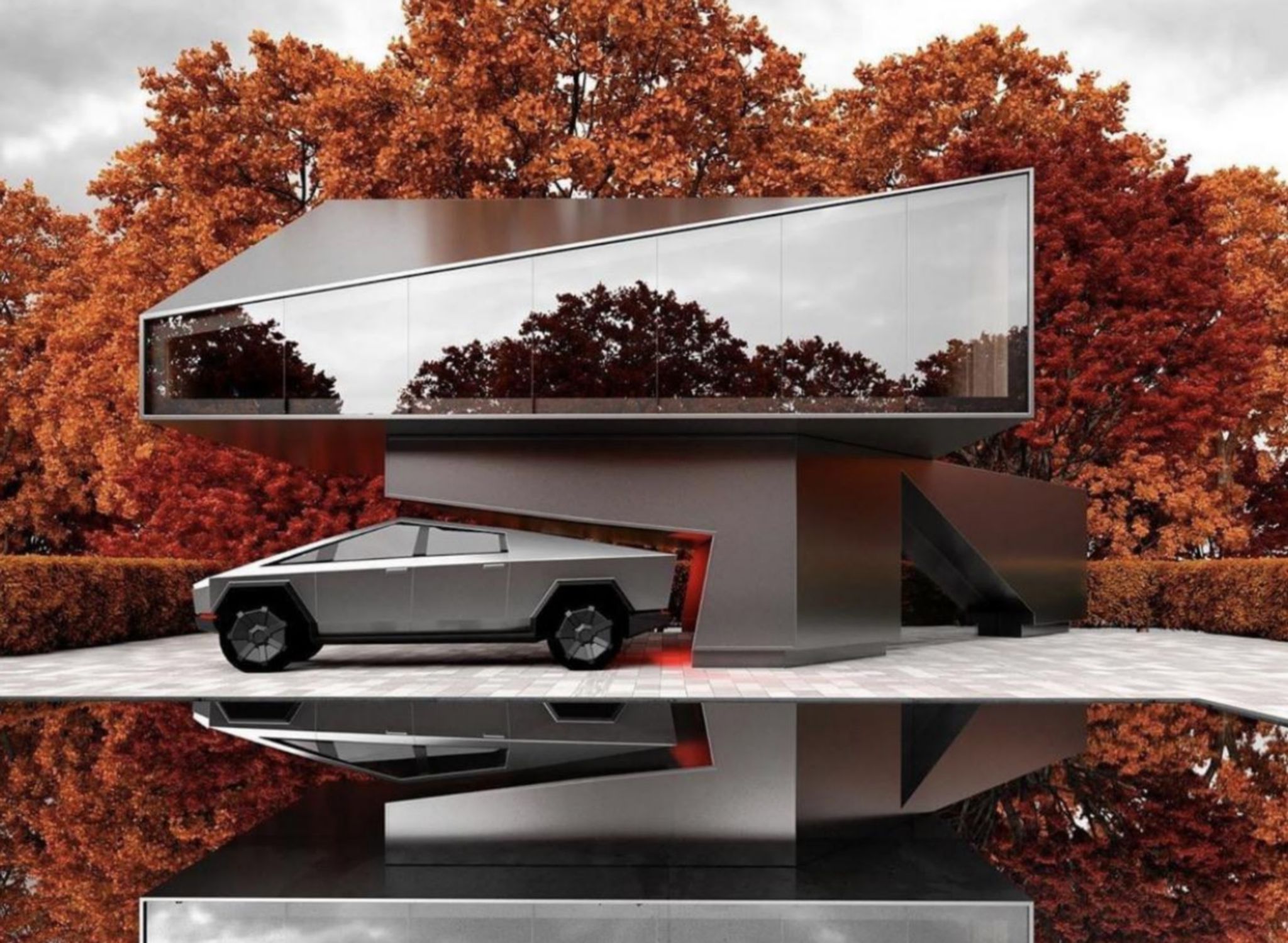 El Cybertruck de Tesla ya tiene casas a medida