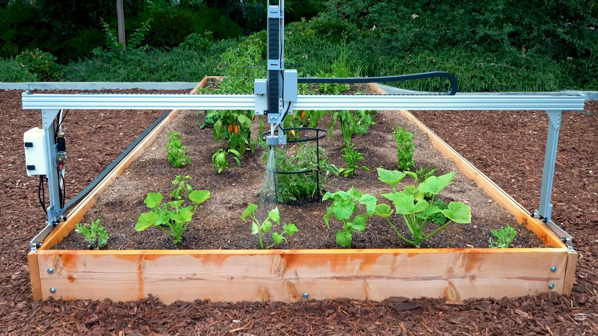 FarmBot, el robot agricultor DIY que planta, riega, quita las malas ...