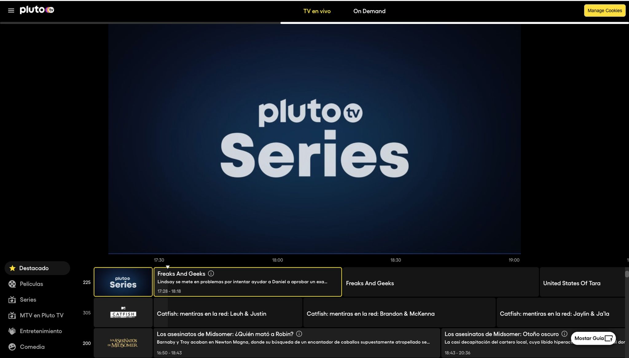 Cómo ver series y películas gratis online en español a través de Pluto TV