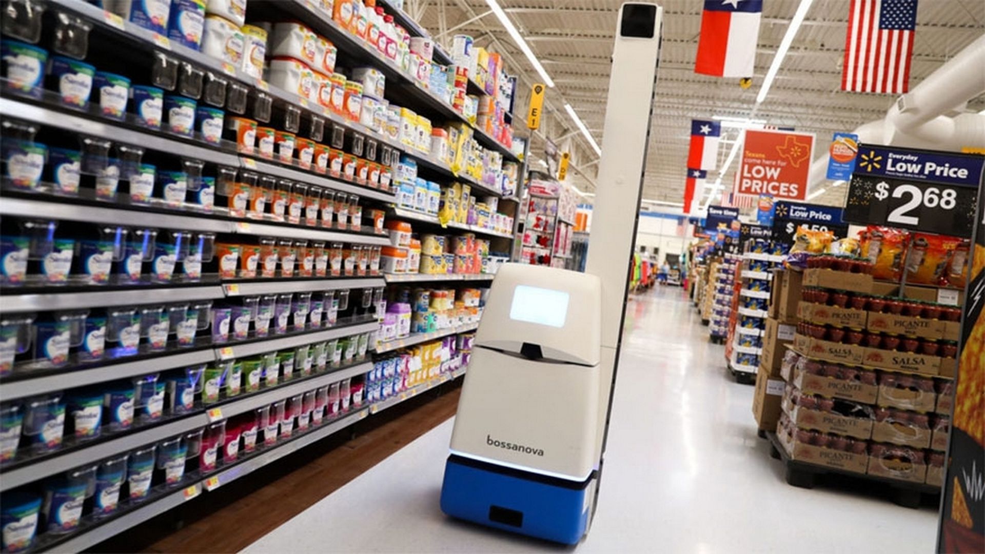 Victoria para los humanos: Walmart retira 1.000 robots de sus tiendas ...