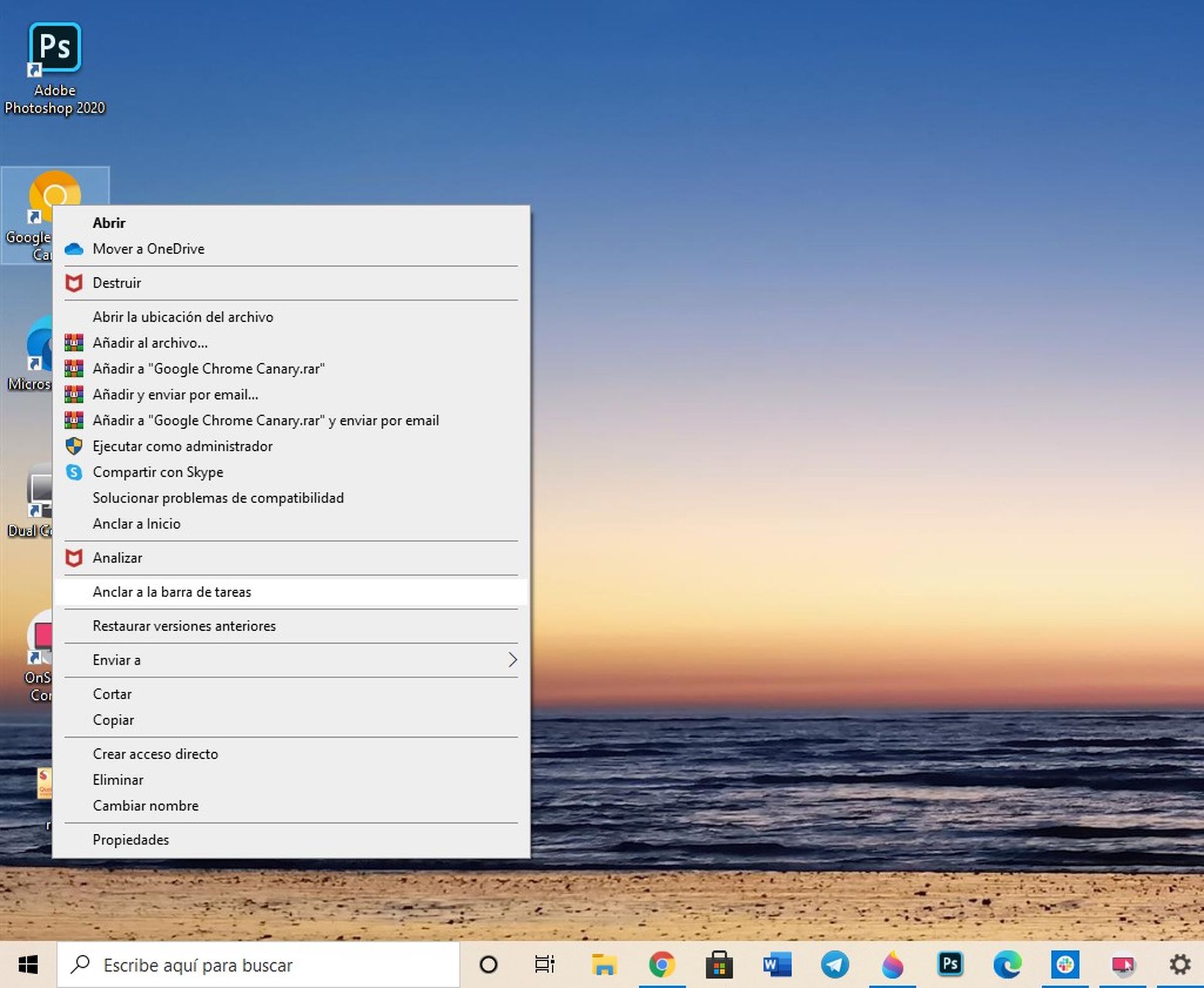Cómo personalizar el menú de inicio de Windows 10