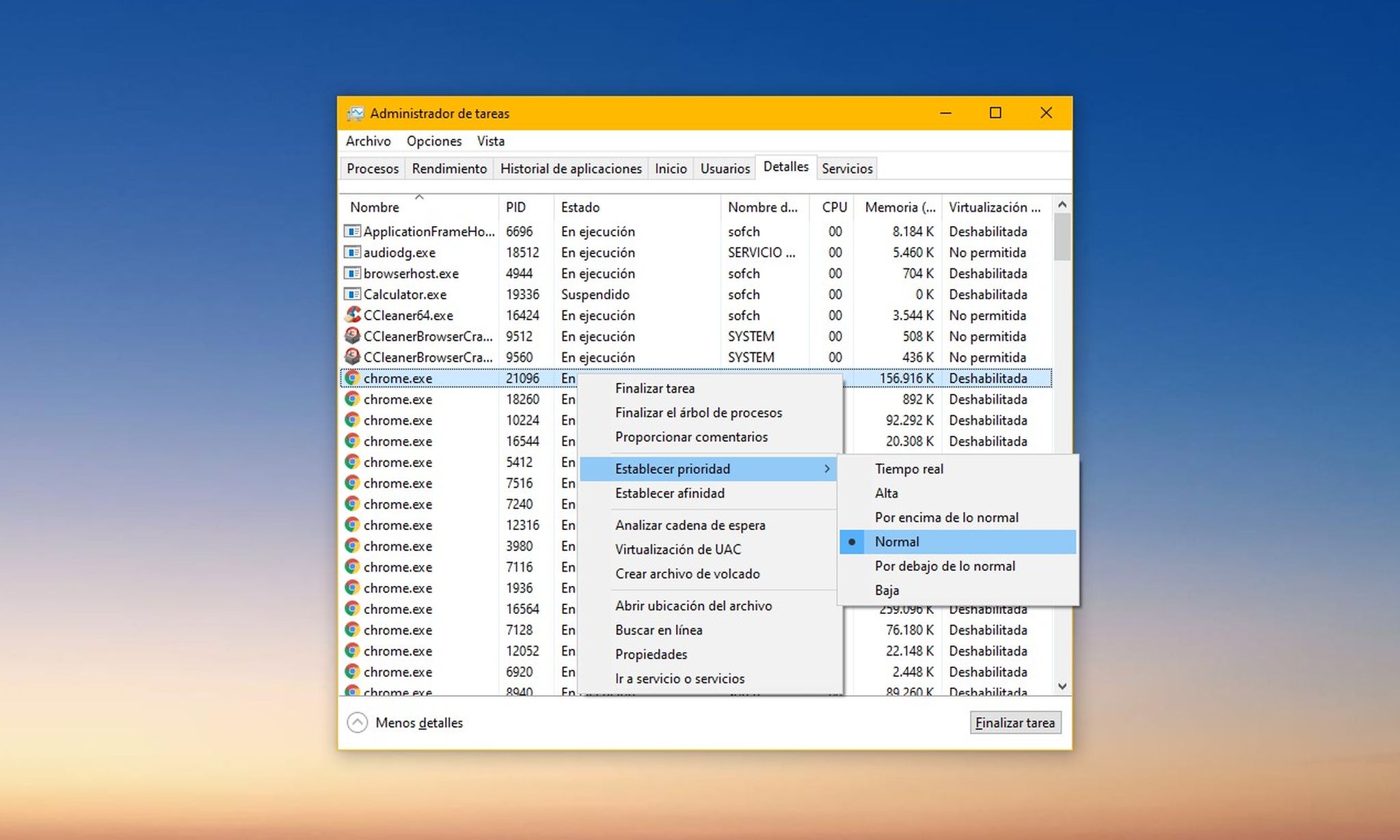 Cómo asignar memoria RAM a un determinada aplicación en Windows 10 para ...