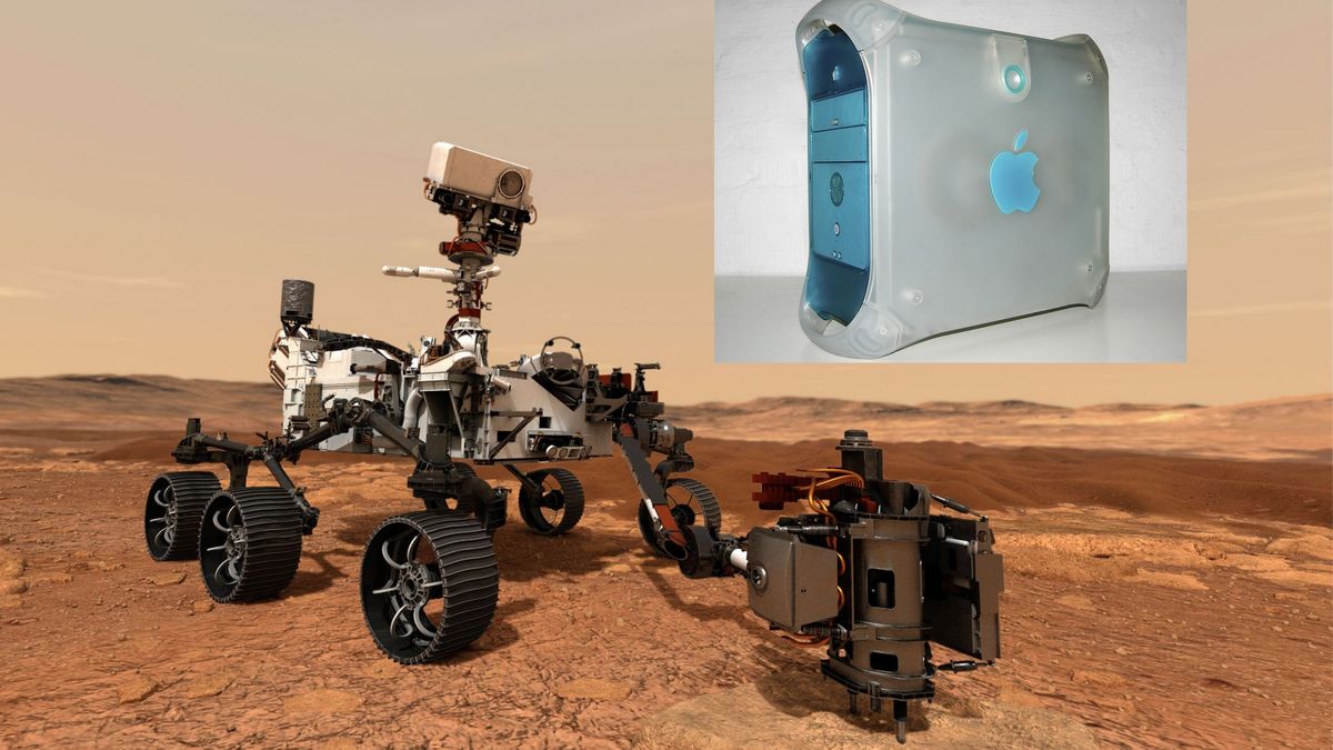 El rover Perseverance utiliza el procesador de los iMac de hace 20 años ...