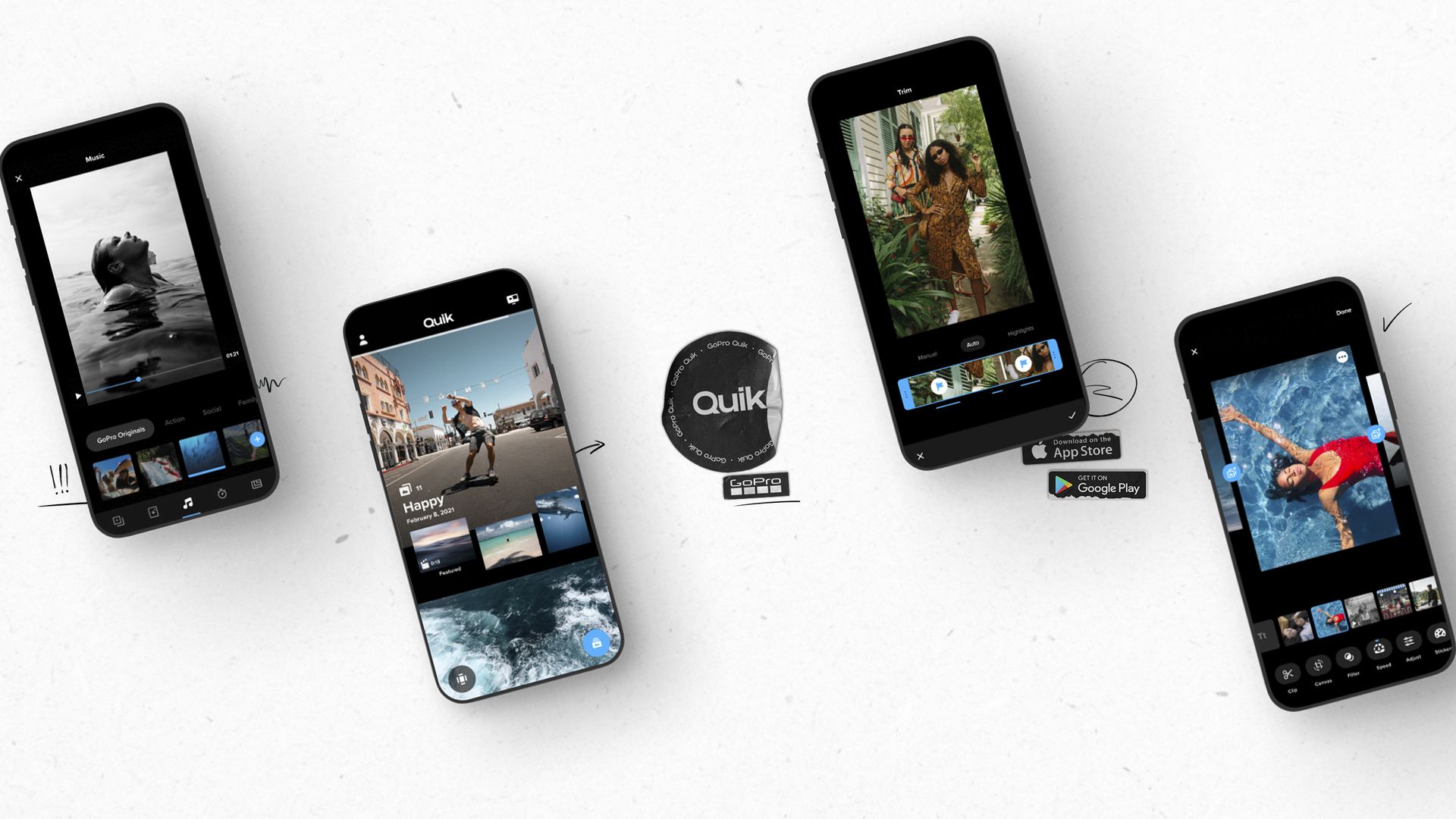 GoPro Quik pasa a ser un editor de vídeo para cualquier cámara en iOS y ...