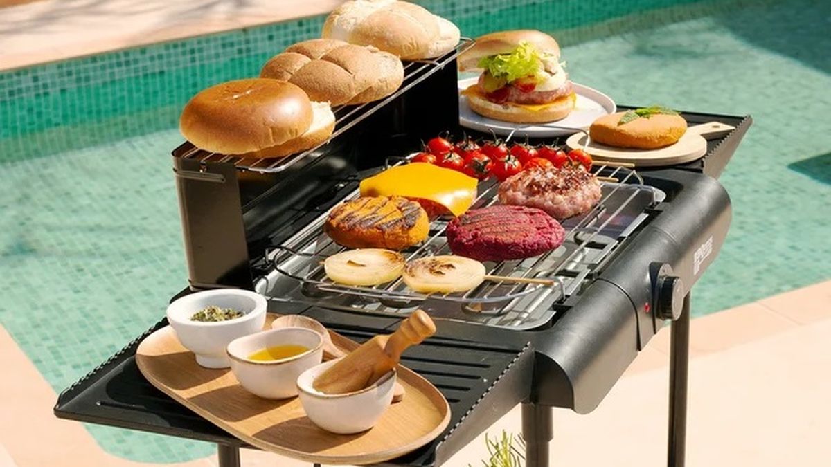 Es hora de aprovechar el verano con esta barbacoa grill eléctrica que ...