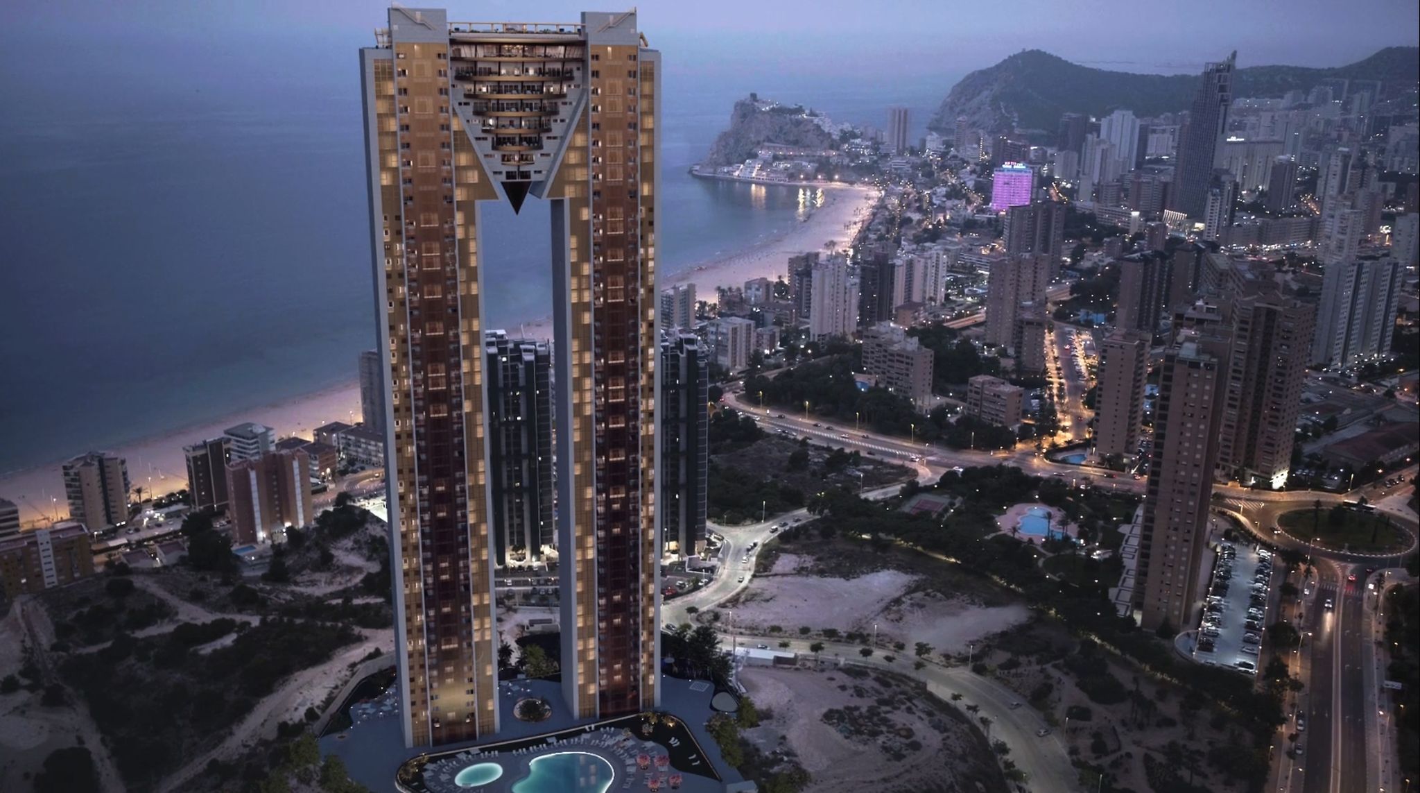 Benidorm ya tiene su rascacielos: Intempo, el edificio de apartamentos más alto de Europa