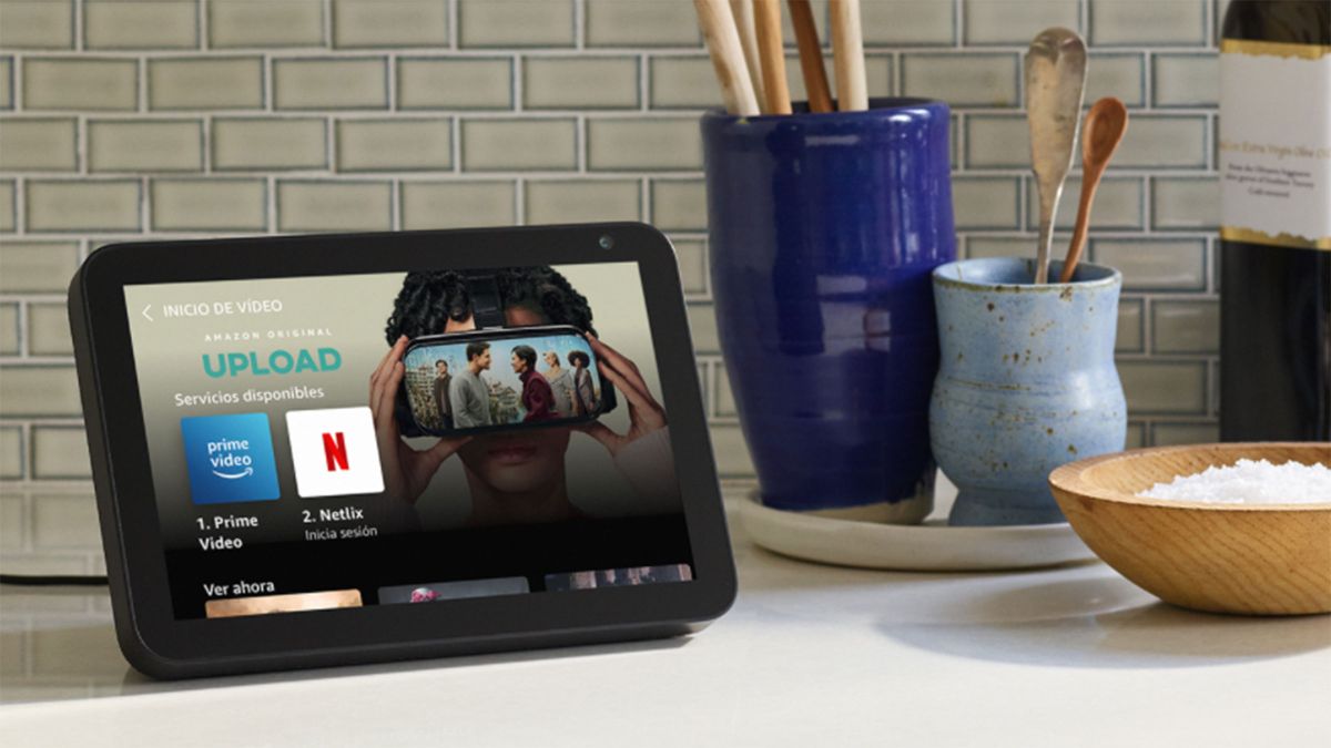 Echo Show 8: ahora puedes tener una pantalla inteligente con Alexa por ...