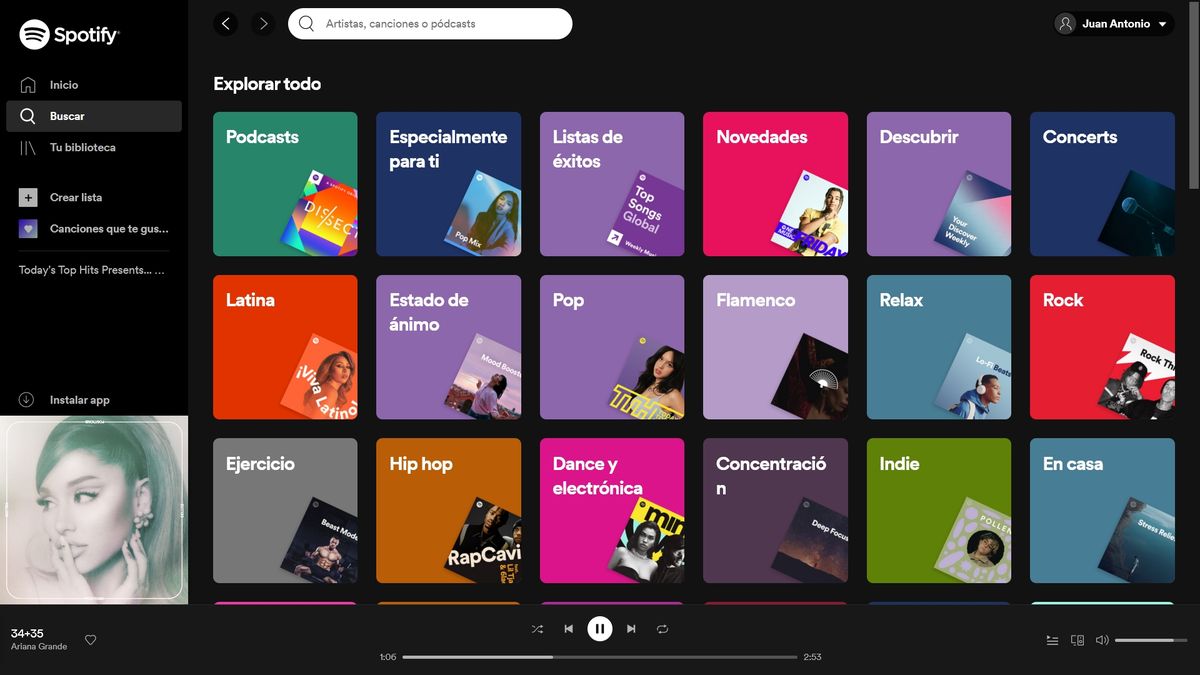Spotify Web: guía completa y todo lo que debes saber para escuchar música desde el navegador