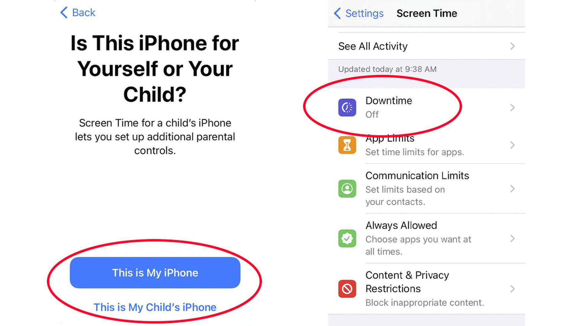 Cómo configurar el control parental en iOS para iPhone y iPad