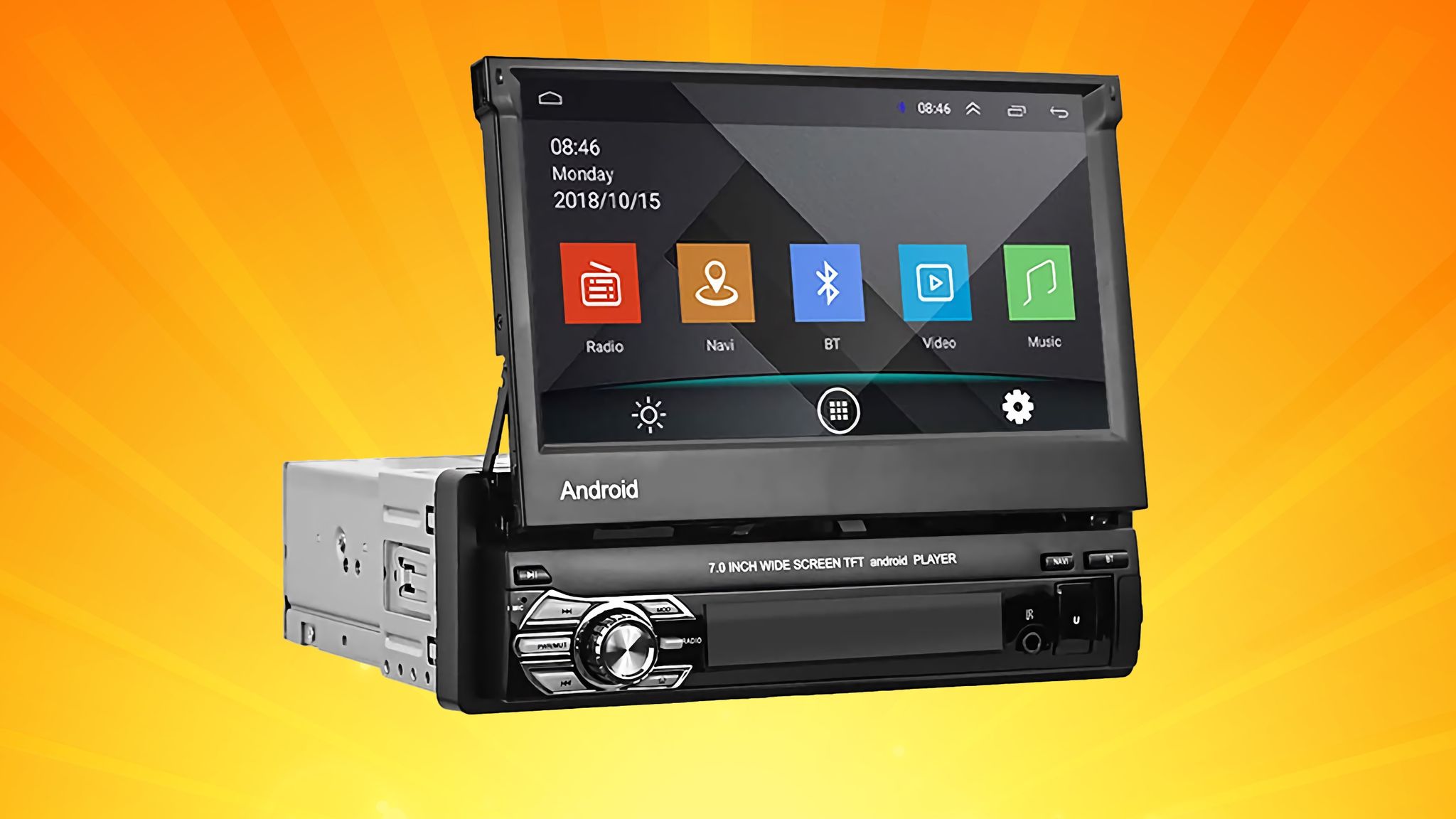 5 autoradios con pantalla, Android y con tamaño 1 DIN para todos los coches